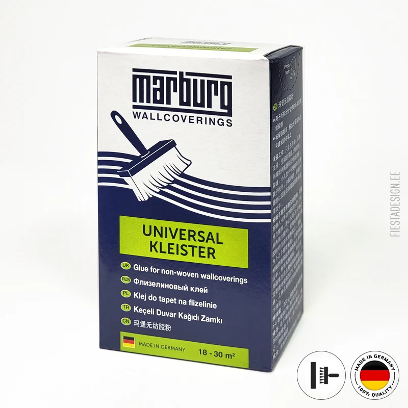 Kvaliteetne ja kindel fliistapeediliim Marburg Universal | FiestaDesign